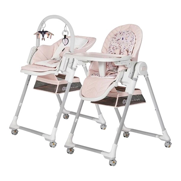 Kinderkraft - Hochstuhl LASTREE - pink