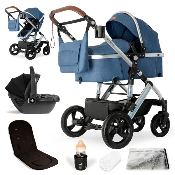 Bergsteiger - Kinderwagen Nizza + Babyschale