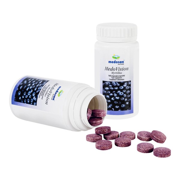 MEDOSAN - Heidelbeer-Tabletten, 89,7 g | Die moderne Hausfrau