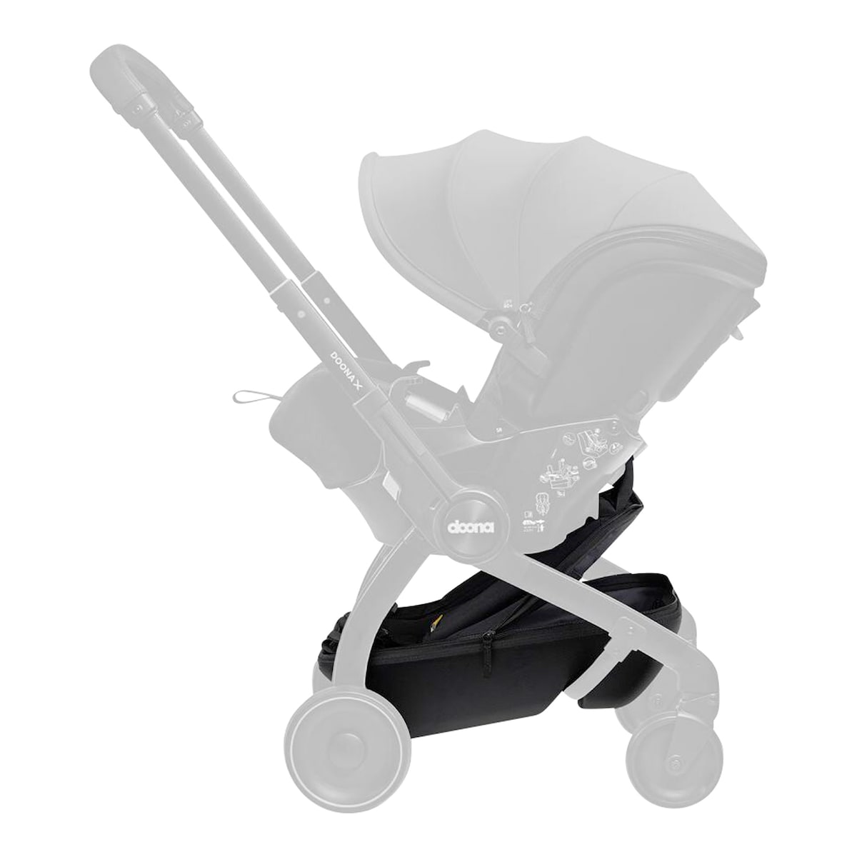 Doona - Pack & Go Basket - schwarz