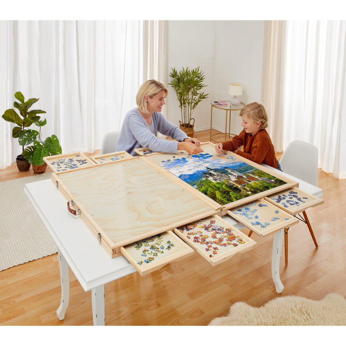 genialo - Table de puzzle