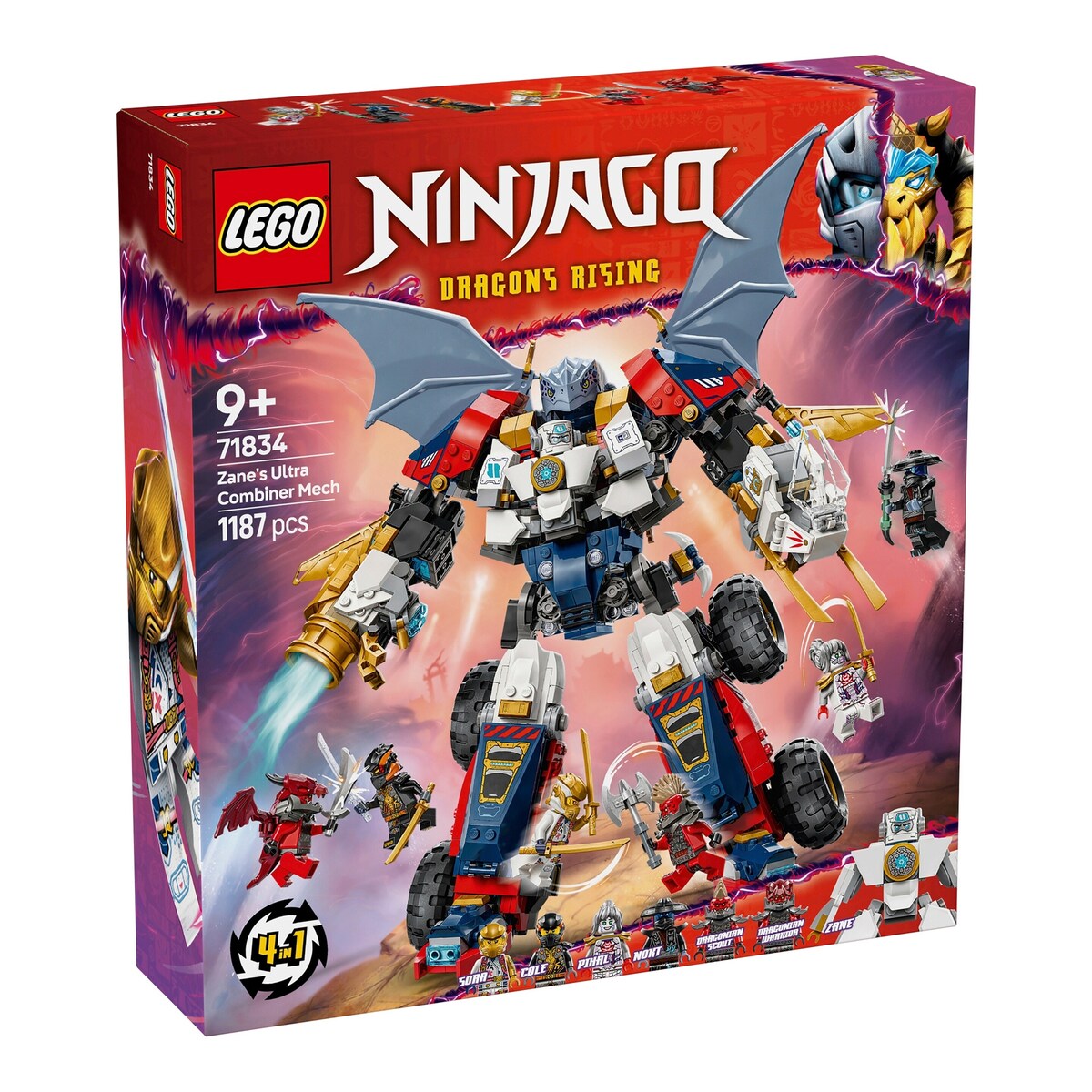 LEGO® - NINJAGO - 71834 Le robot ultra combo de Zane