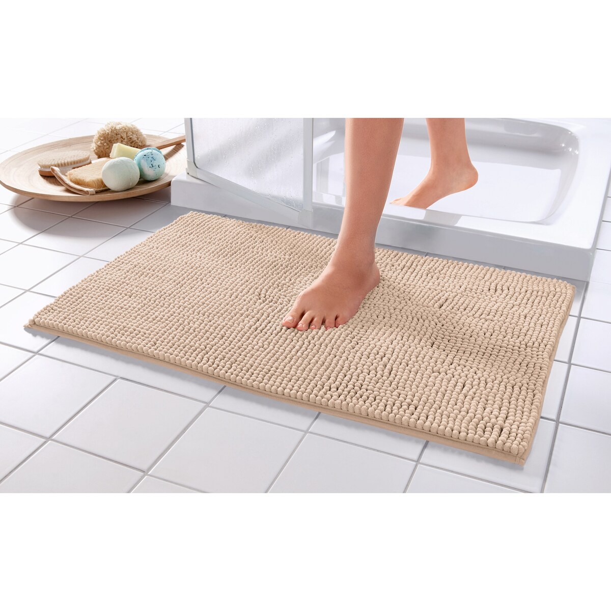 viva domo - Superzachte badmat - beige