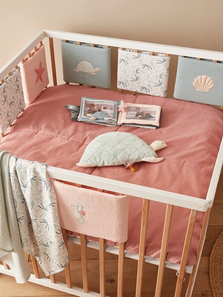 Vertbaudet - Baby Bettumrandung / Laufgitter-Polster „Ozean“ | baby-walz