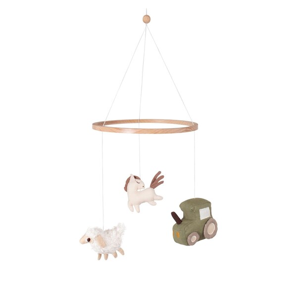 FILIBABBA - Mobile aus Leinen - Magic Farm | baby-walz