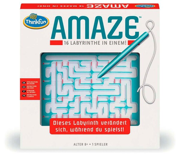 Thinkfun - ThinkFun Amaze - Strategiespiel ab 8 Jahre