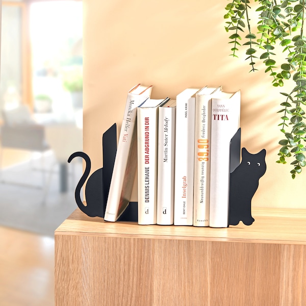 viva domo - Serre-livres «Kitty», 2 pièces