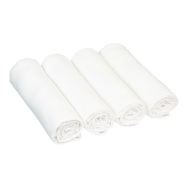 Bornino - Lieblinge - 4er-Pack Mullwindeln 80x80 cm