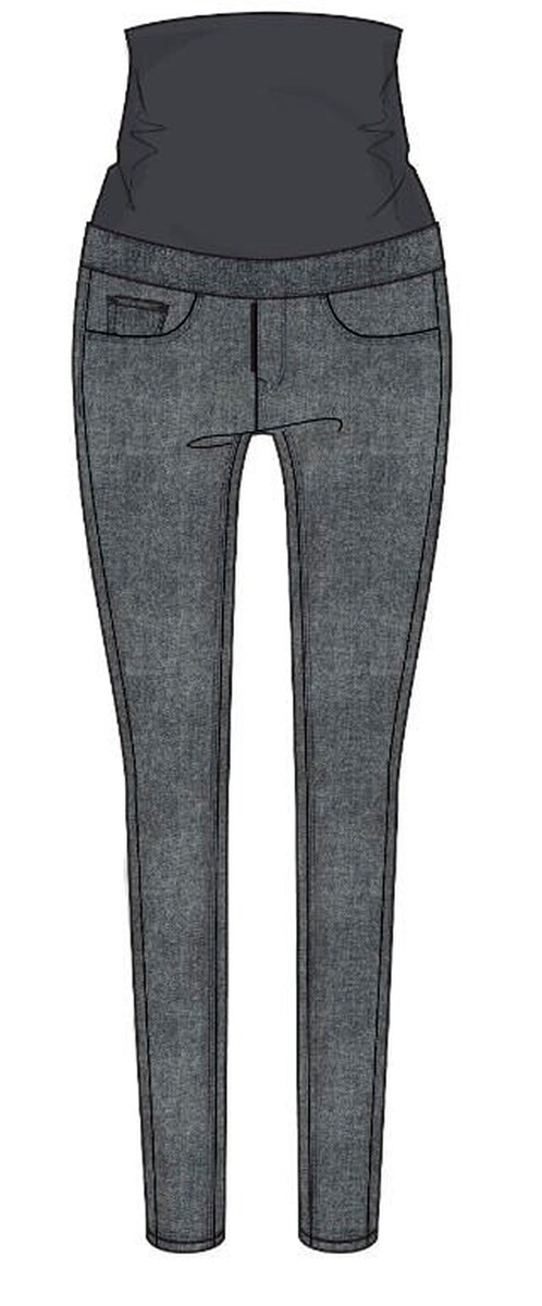 Noppies Maternity - Jeggings Ella - Grey Denim
