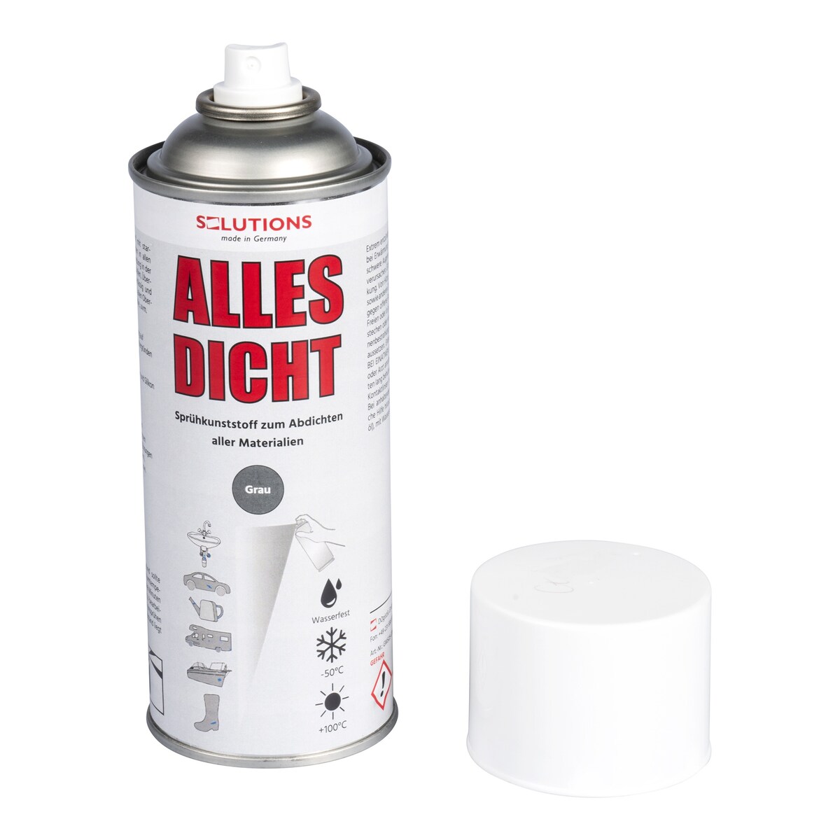 Solutions - Spray „Alles Dicht“, 400 ml - grau