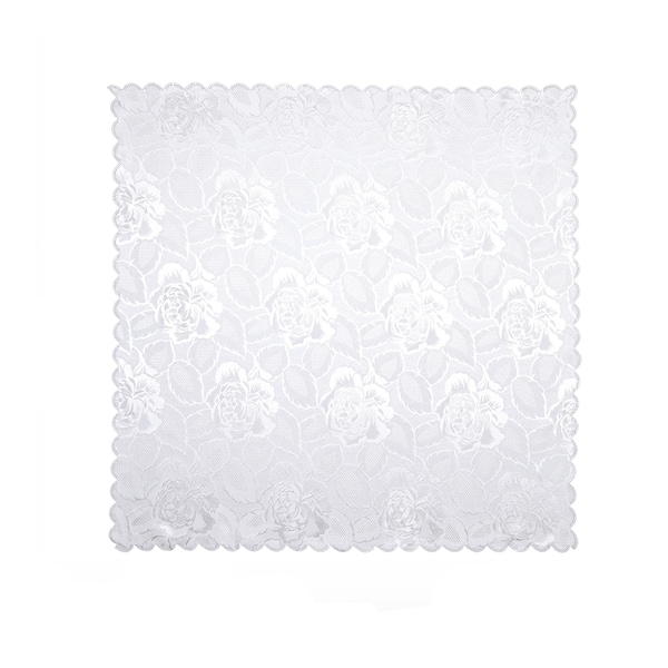 viva domo - Jacquard-Tischdecke "Jasmin" - weiß