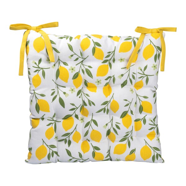 viva domo - Omkeerbare zitkussens Lemon, 2 stuks