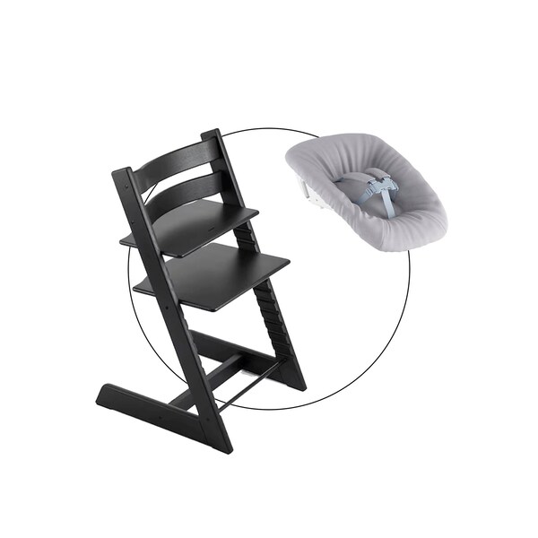 Stokke® - TRIPP TRAPP® - Ensemble complet chaise haute évolutive chêne ...