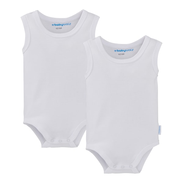 baby-walz - BASICS - 2er-Pack Body ohne Arm