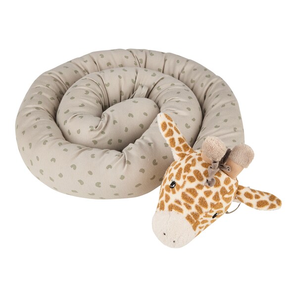 Sterntaler - Safari - Nestchenschlange 180cm - grau / Giraffe Kaya