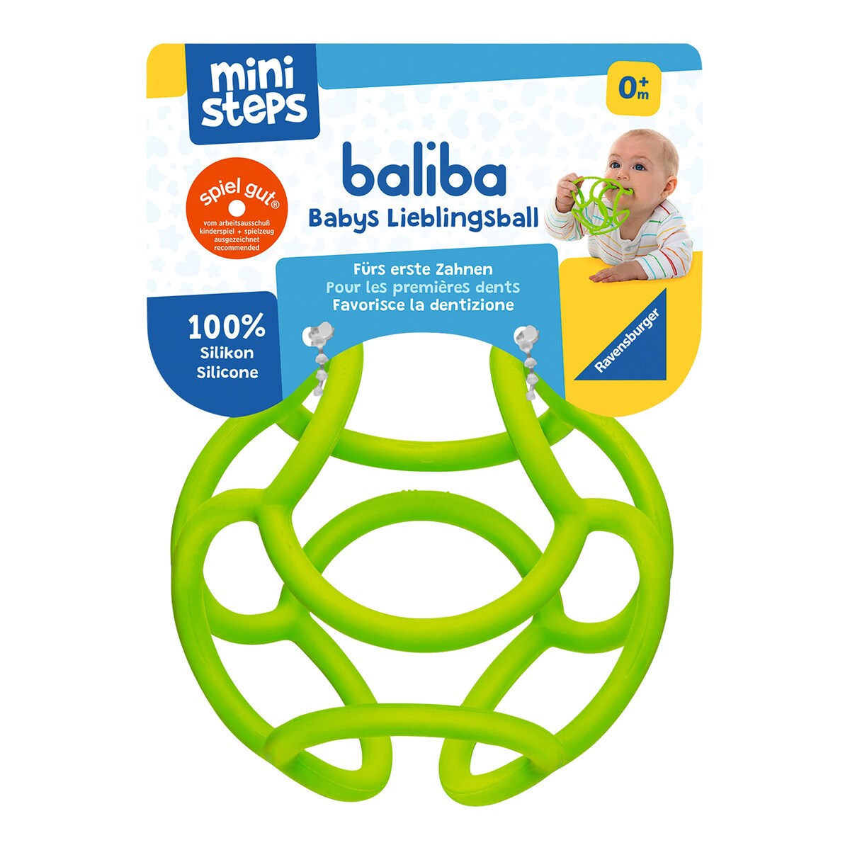 Ravensburger - MINISTEPS - Balle-hochet baliba, la balle préférée des ...