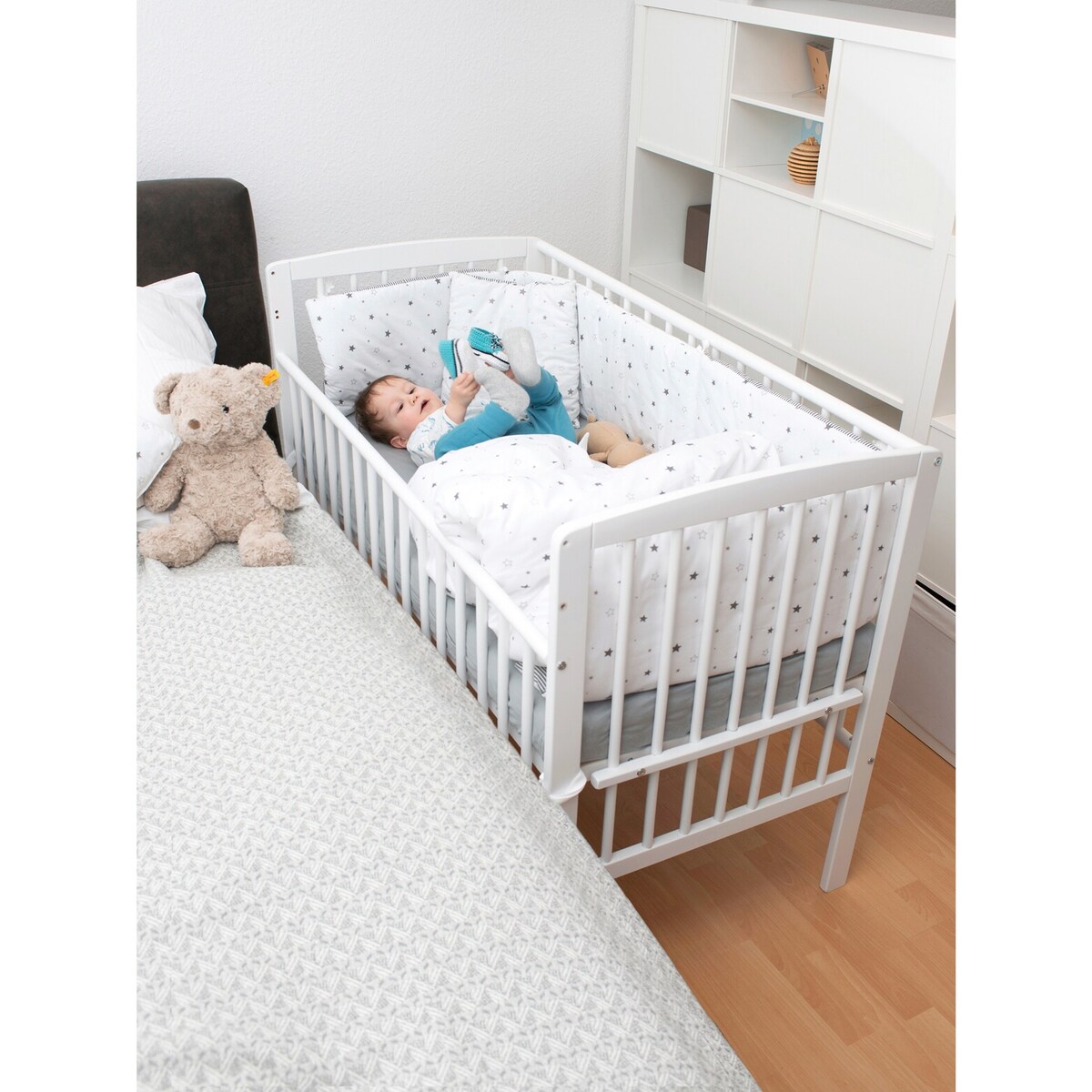 Schardt - Beistellbett Micky Plus 60x120 cm für Boxspringbetten | baby-walz