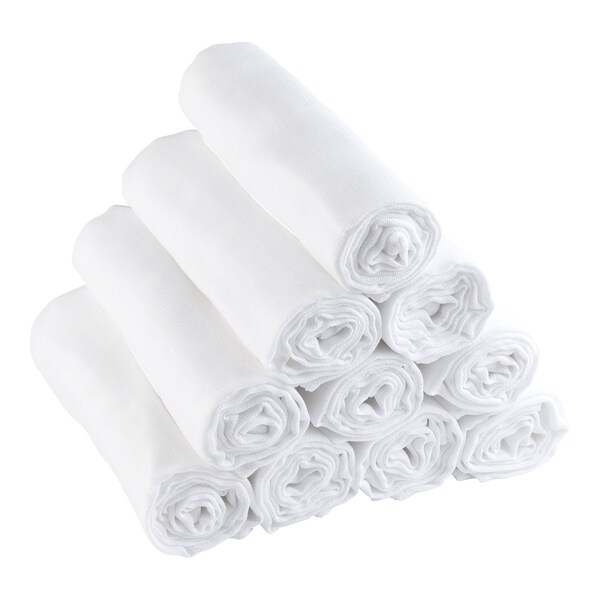 Bornino - Lieblinge - 10er-Pack Mullwindeln 80x80 cm