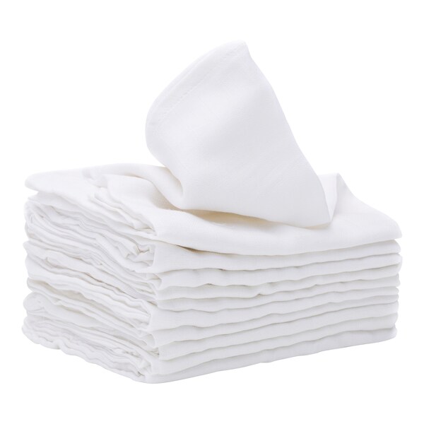 Bornino - Lieblinge - 10er-Pack Mullwindeln 80x80 cm