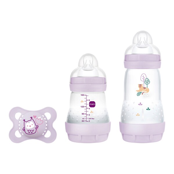 MAM - 3-tlg. Easy Start Starter Set S, ab 0M - lilac