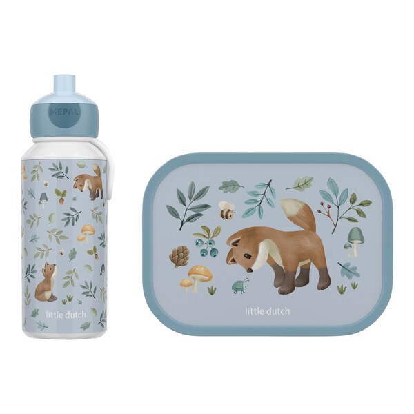 Mepal - Campus - Mepal X Little Dutch 2-tlg. Lunch Set - forest friends