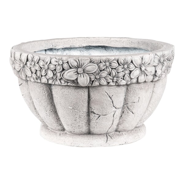 viva domo - Pot de fleurs «Antique» - grand : Ø 32,5 cm